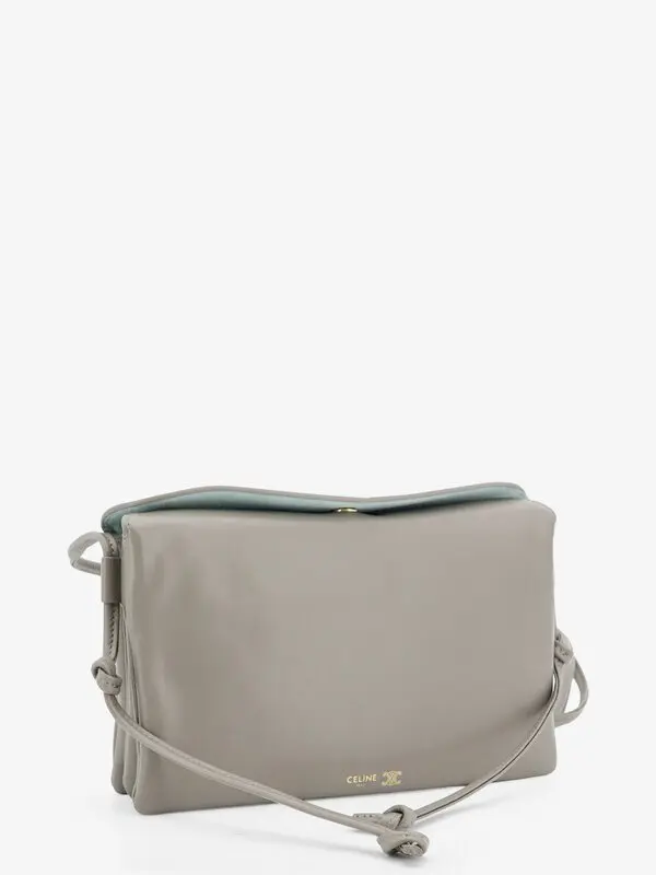 Celine Trio Leather Crossbody Bag - Multicolor