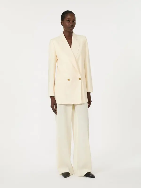 Max Mara Wool Trousers With Belt