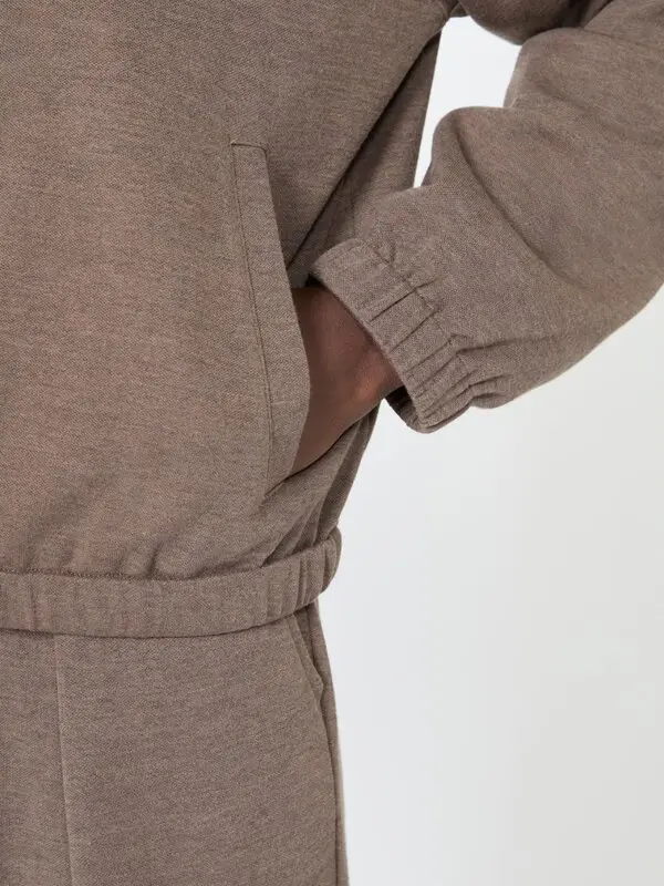 Max Mara Silk-blend Jersey Sweatshirt
