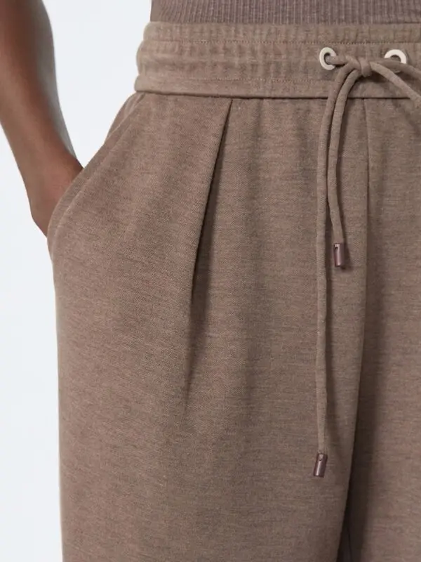 Max Mara Jersey And Cotton Trousers