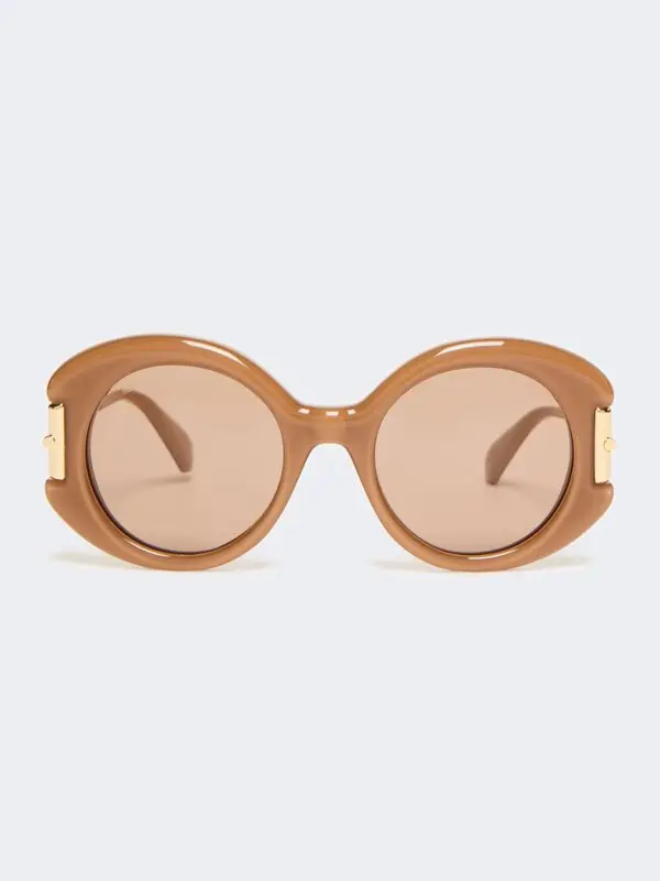Max Mara Round Acetate Glasses