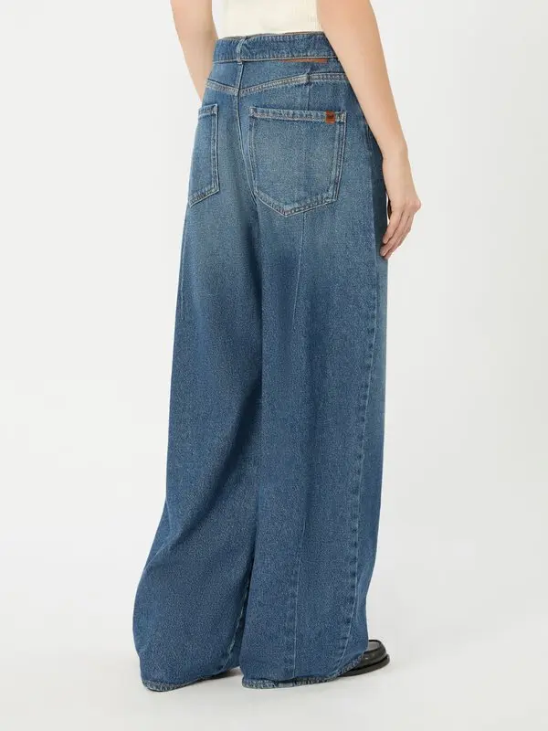 Max Mara Wide-fit Cotton Denim Jeans