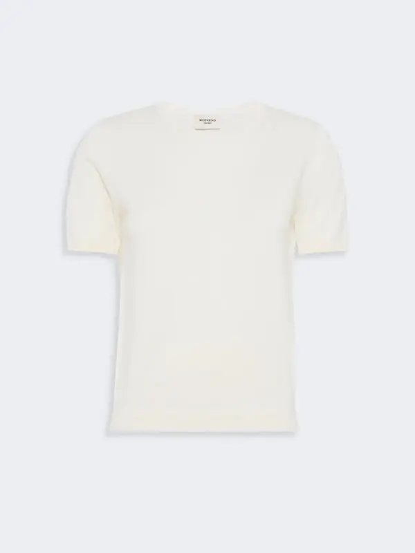Max Mara Silk And Cotton Crew-neck Sweater