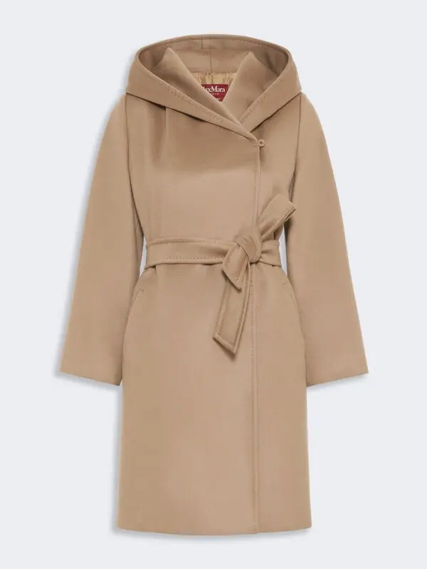 Max Mara Wool Broadcloth Robe Coat