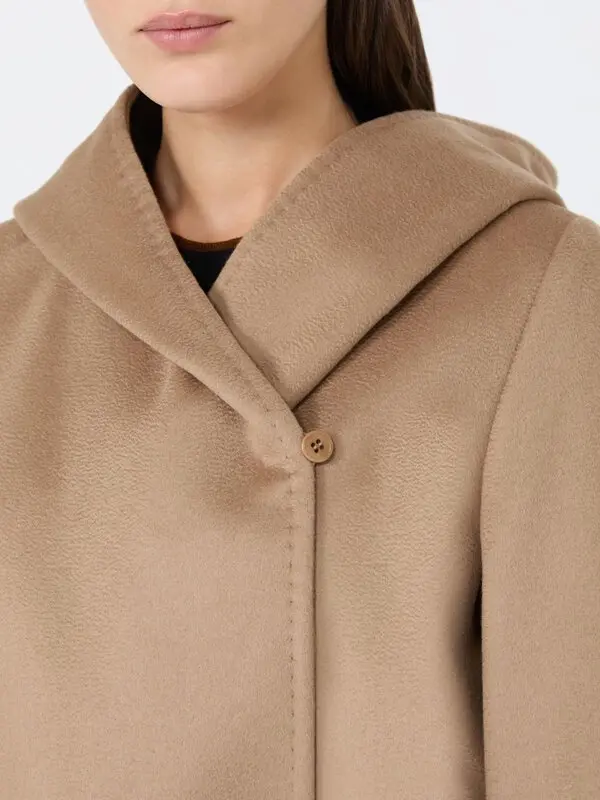 Max Mara Wool Broadcloth Robe Coat