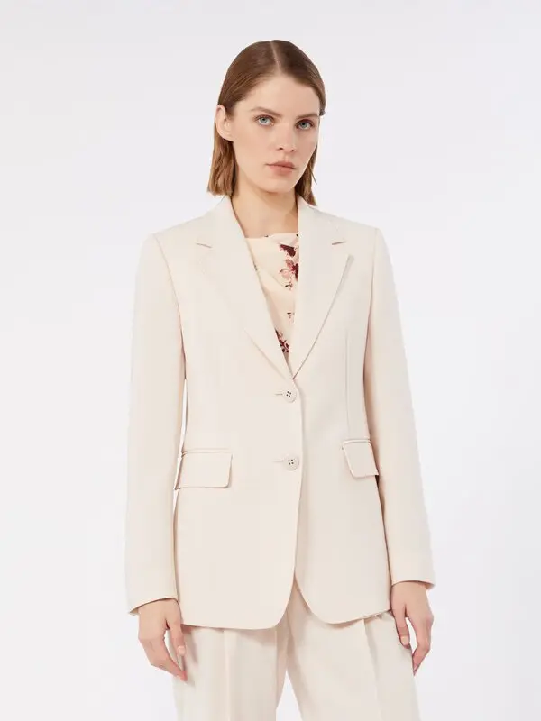 Max Mara Single-breasted Cady Blazer