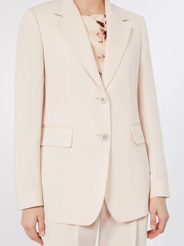 Max Mara Single-breasted Cady Blazer