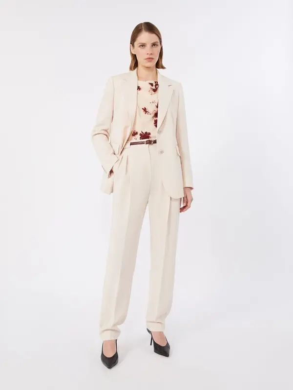 Max Mara Single-breasted Cady Blazer