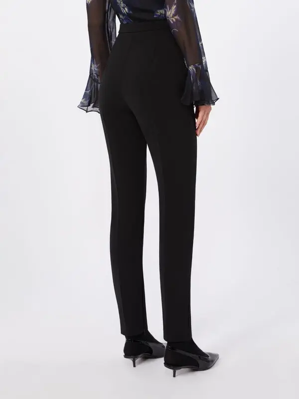 Max Mara Slim-fit Stretch Cady Trousers