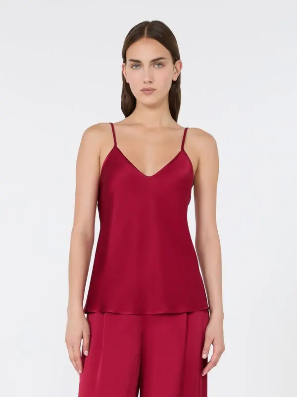 Max Mara Envers Satin Camisole Top