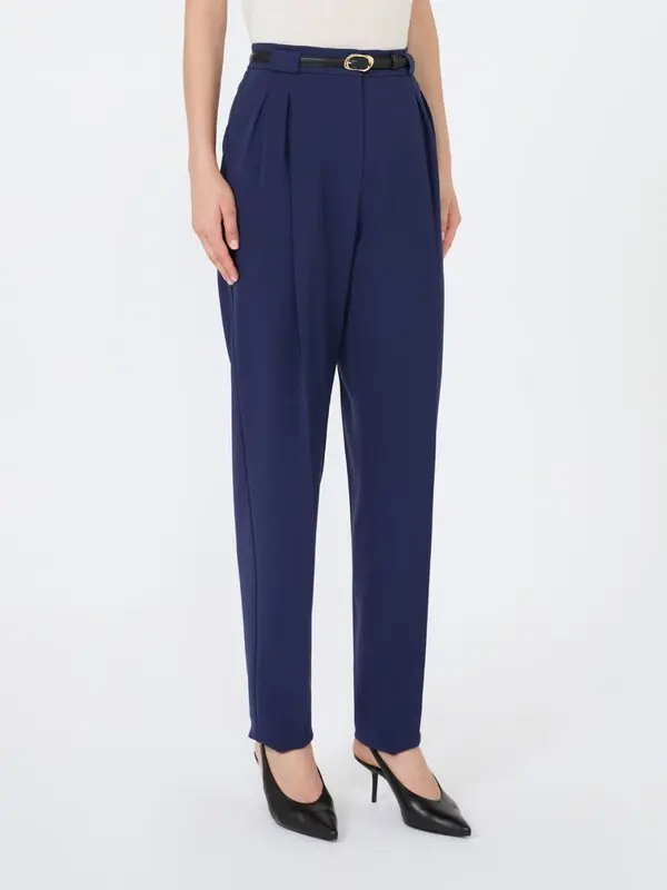 Max Mara Technical Cady Carrot-fit Trousers