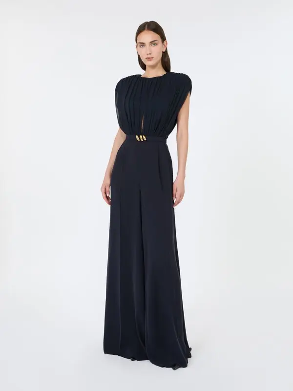 Max Mara Georgette And Cady Jumpsuit