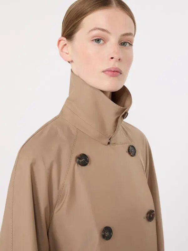 Max Mara Double-breasted Water-repellent Twill Trench Coat