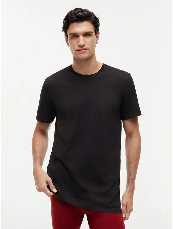 Tommy Hilfiger Cotton Classics Crewneck Undershirt 3-pack - Black