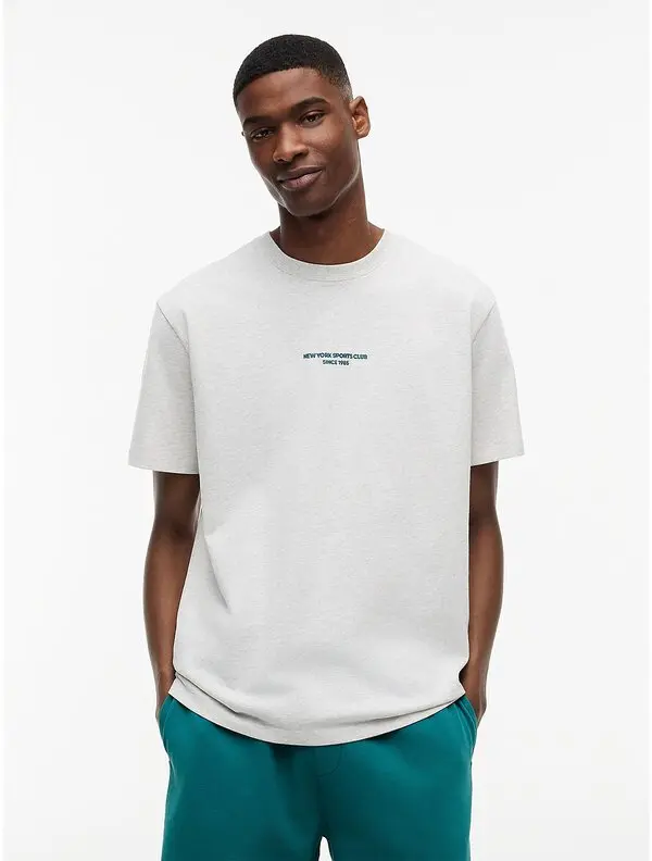 Tommy Hilfiger Back Sailing Graphic T-shirt - Ice Grey Heather