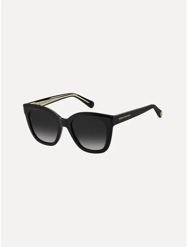 Tommy Hilfiger Cat Eye Sunglasses - Black