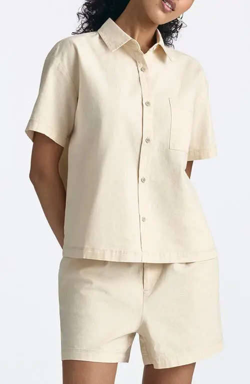 Brooklyn Industries Cotton & Hemp Button-up Shirt