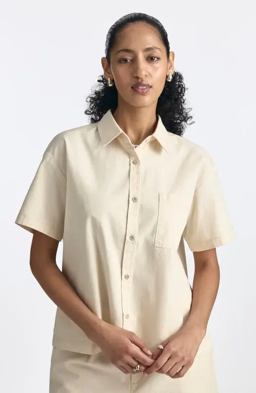 Brooklyn Industries Cotton & Hemp Button-up Shirt
