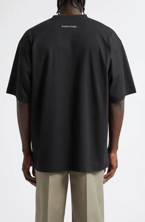 Balenciaga Fit Bodies Logo Graphic T-shirt