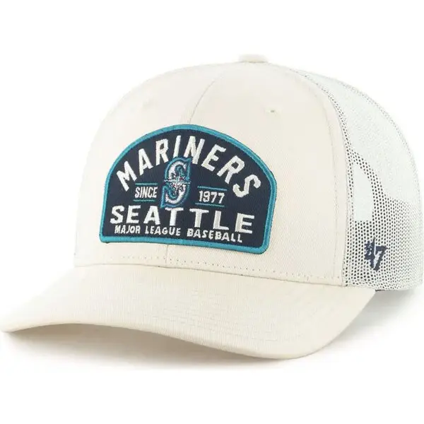'47 Seattle Mariners Leland Adjustable Trucker Hat