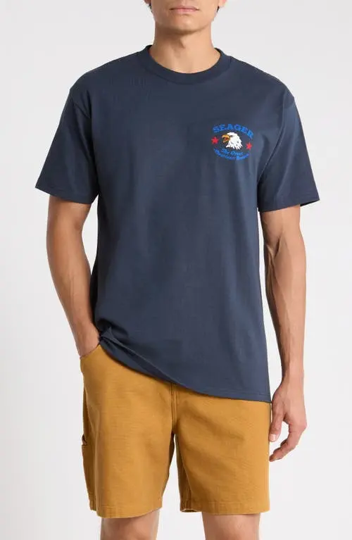SEAGER CO Great American Dream Cotton Graphic T-shirt