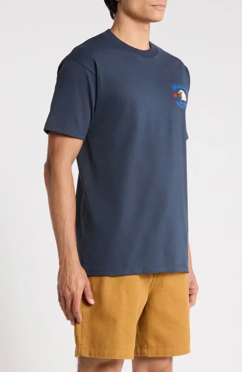 SEAGER CO Great American Dream Cotton Graphic T-shirt