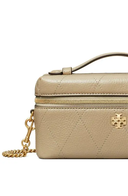 Tory Burch Charlie East/west Leather Vanity Case