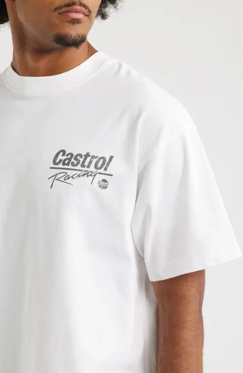 ID SUPPLY CO Castrol Racing Graphic T-shirt