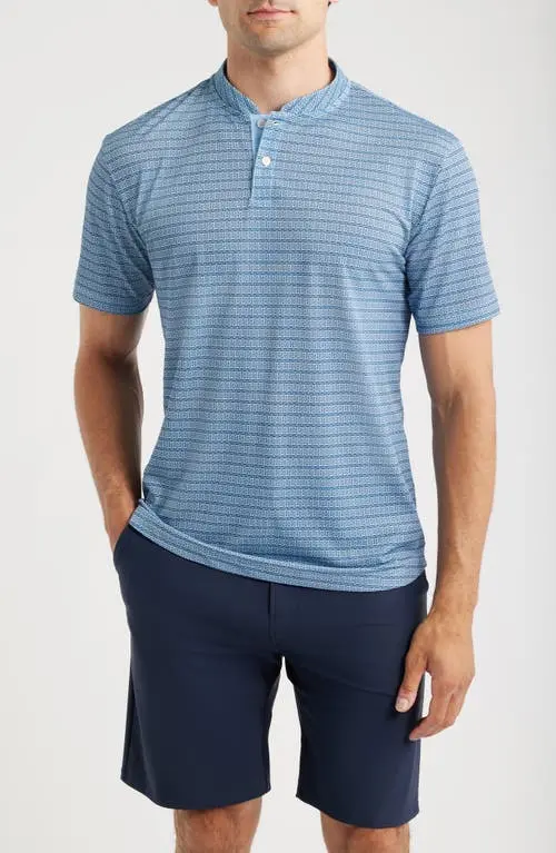 SWANNIES Lighthouse Blade Polo - Navy-printed