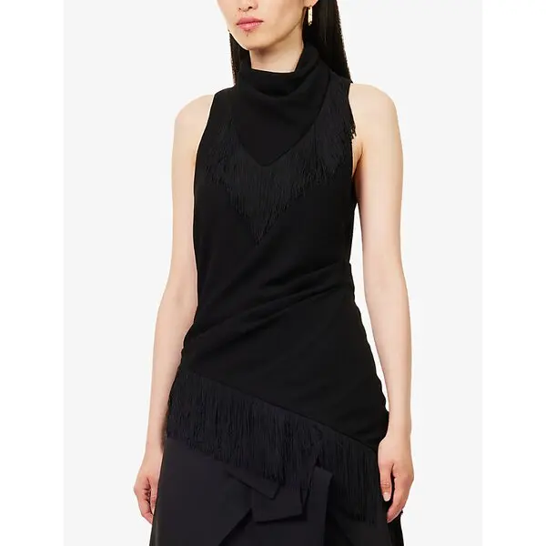 Camilla And Marc Dune Fringe Woven Top