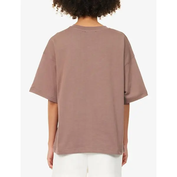 4TH & RECKLESS Naya Brand-print Cotton T-shirt