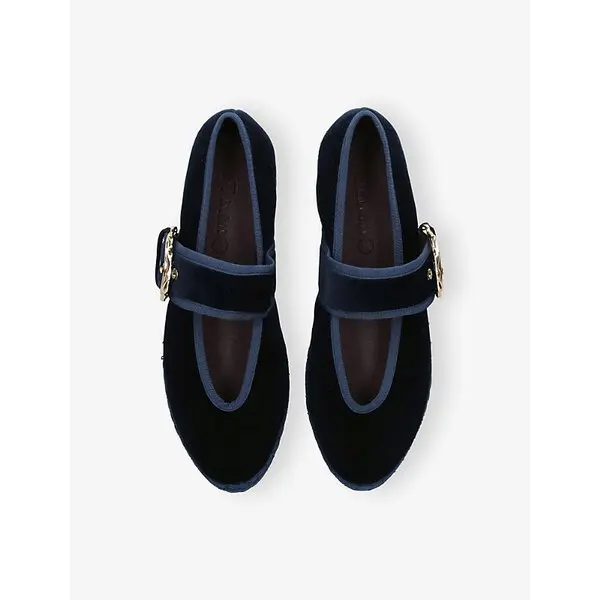FLABELUS Sophie Velvet Ballet Flats