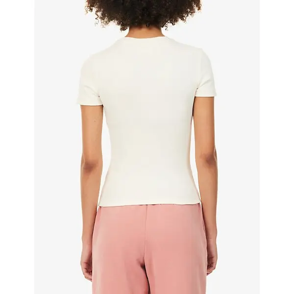 4TH & RECKLESS Alouette Longline Ribbed Cotton Baby T-shirt