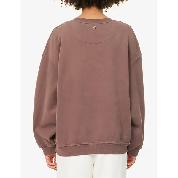 4TH & RECKLESS Capucine Brand-logo Cotton Sweatshirt