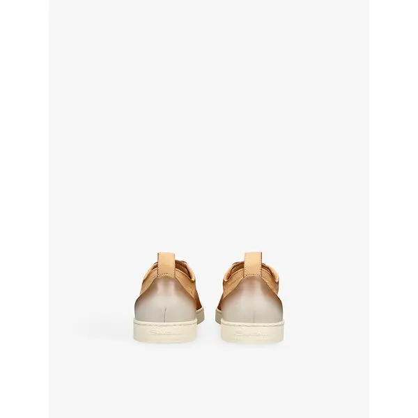 Santoni Monte Carlo Leather Trainers