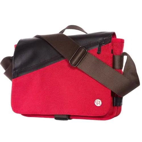 TOKEN Grand Army Messenger Bag - Red