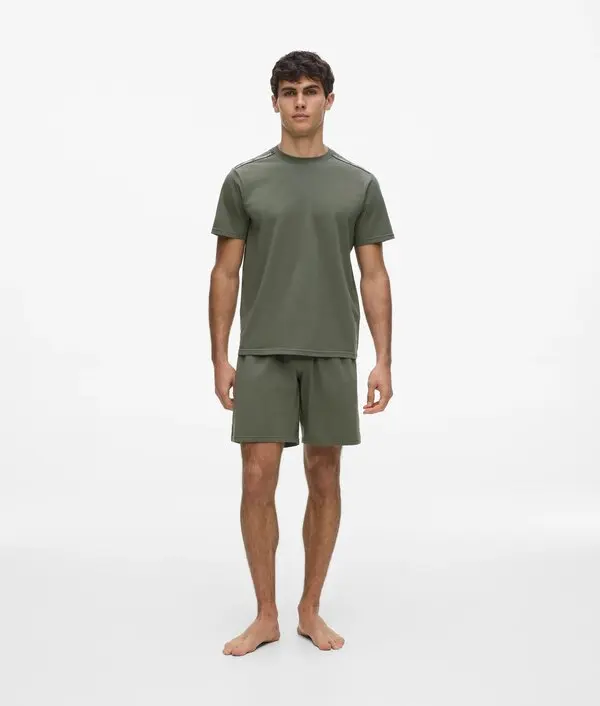Karl Lagerfeld Logo Tape Pajama Set