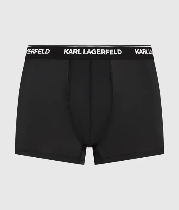 Karl Lagerfeld Logo Micro Trunks 3-pack - Black