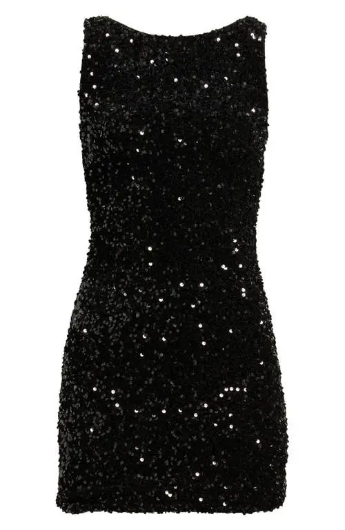 Princess Polly Cinematic Sequin Minidress