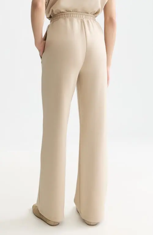 Scotch & Soda Tie Waist Wide Leg Sweatpants