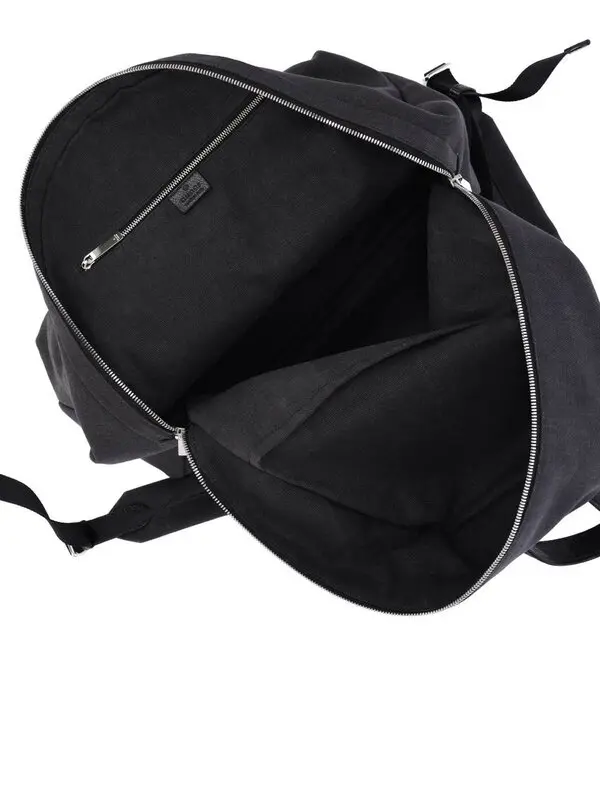 Gucci Large Backpack With Bicolor Web Detail - Black