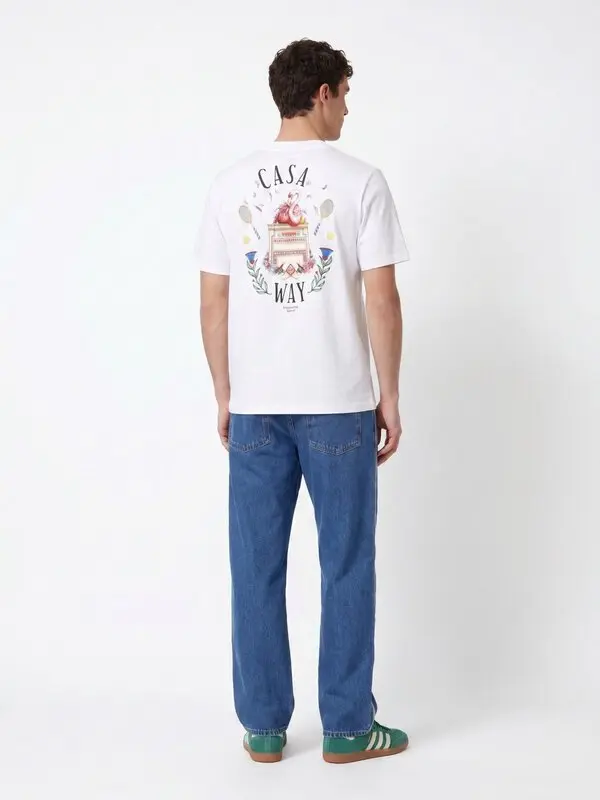 Casablanca T-shirt "casa Way - White