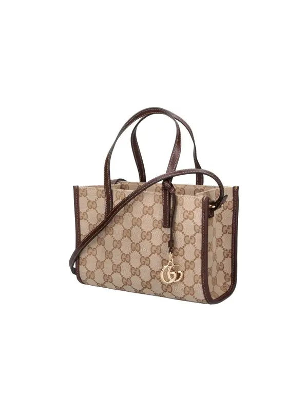 Gucci Small Gg Tote Bag - Beige