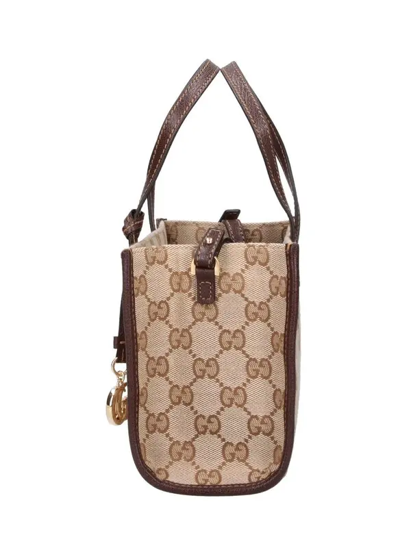 Gucci Small Gg Tote Bag - Beige