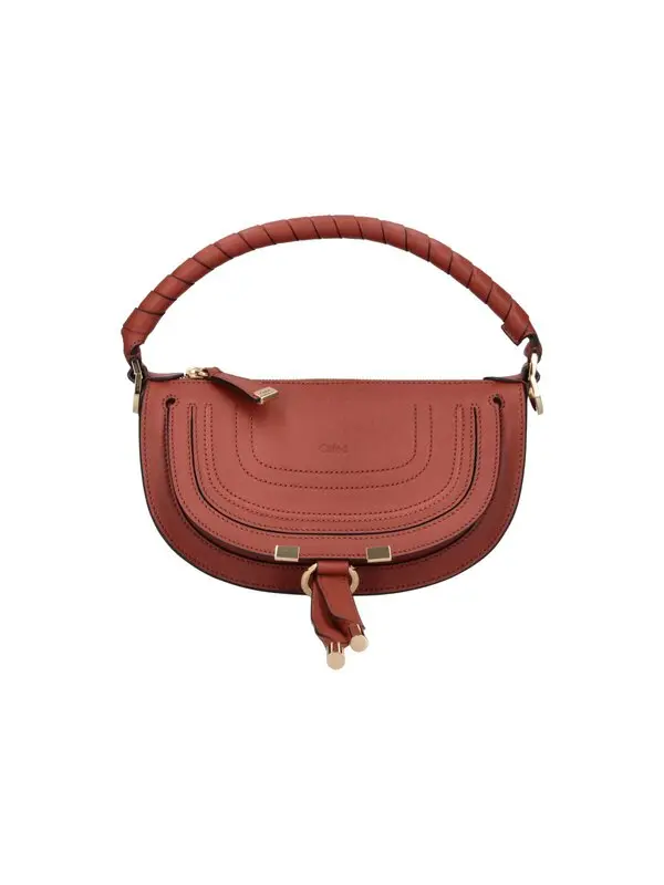 Chloé Marcie Mini Shoulder Bag - Brown