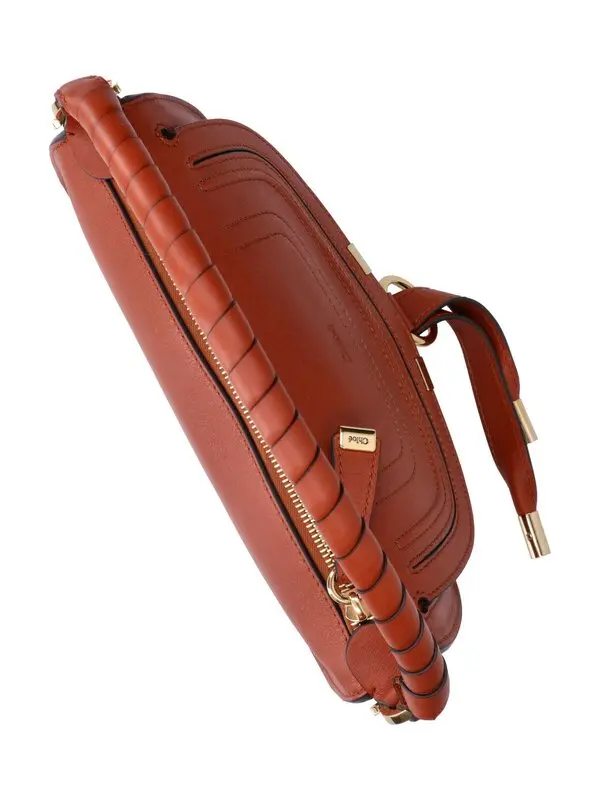 Chloé Marcie Mini Shoulder Bag - Brown