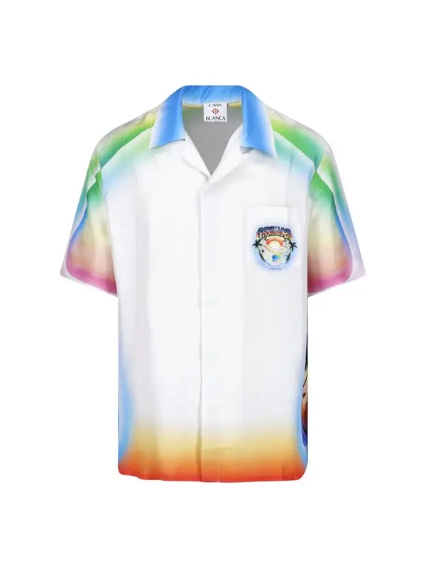 Casablanca Silk Shirt "airspray - Multi