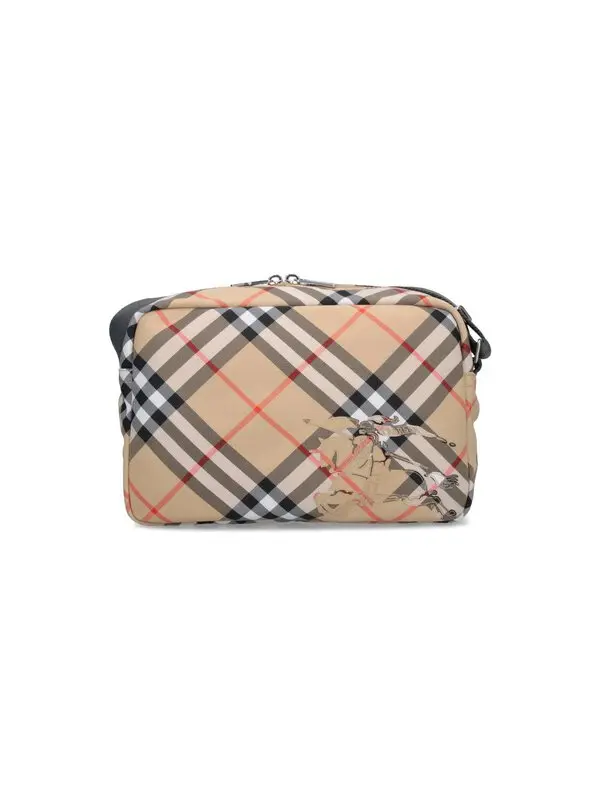 Burberry Shoulder Bag "check - Beige