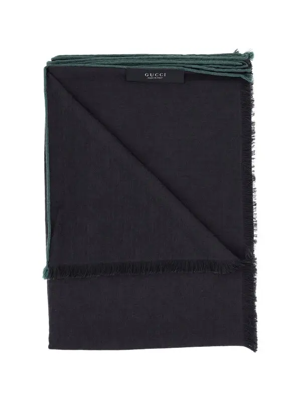 Gucci Wool And Silk Scarf