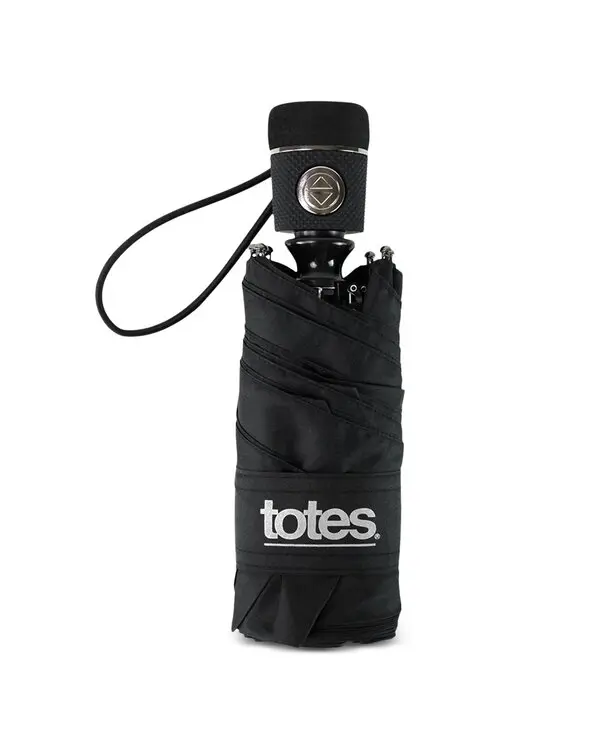TOTES Titan Auto Open & Close Folding Umbrella